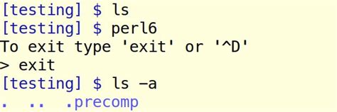 Raku How To Disable Perl 6 Repl Creating Precomp Stack Overflow