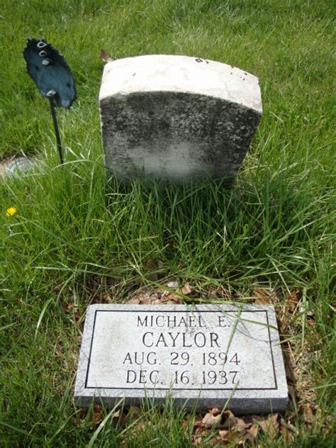 Michael E Caylor 1894 1937 Find A Grave Memorial