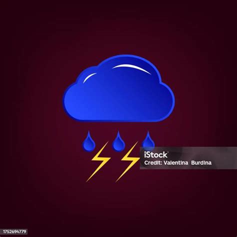 아름 다운 날씨 아이콘 구름 태양 눈 비 Meteo 아이콘 그림자가 있는 아름 다운 배경에 날씨 0명에 대한 스톡 벡터 아트 및 기타 이미지 Istock