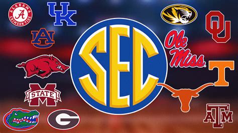 Sec Teams Logo New World Graphics Sec Mens Mascot