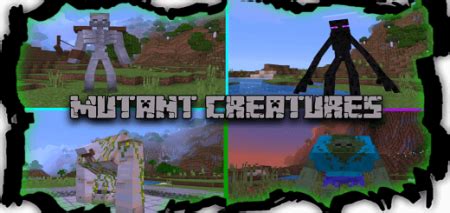Mutant Creatures Minecraft Addon