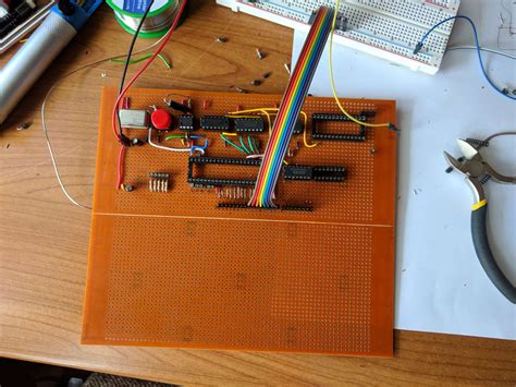 6502 Sbc At Early Breadboard Stage Relectronics