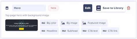 Features ButterCMS