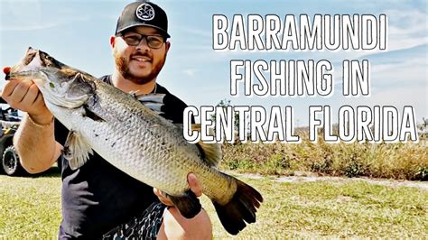 Fishing For Barramundi And Bass In Central Florida 💥💥fun Exotic