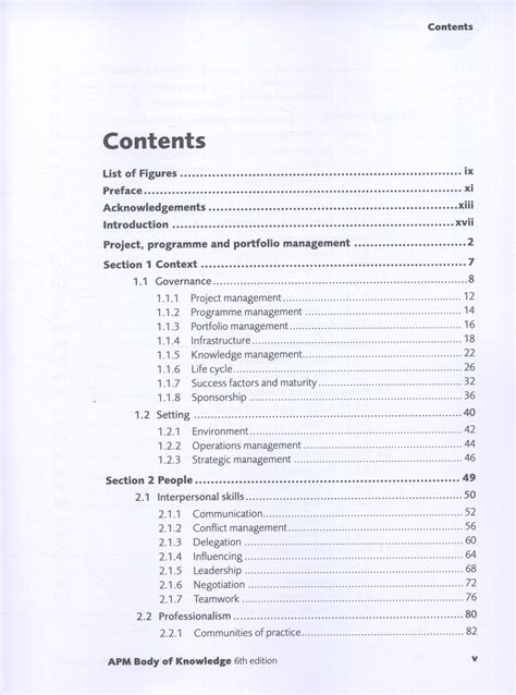 APM Body Of Knowledge By Association For Project Management 9781903494400 Browns Books