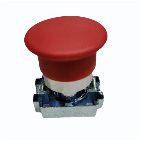 Mild Steel Red Mushroom Push Button 25 Mm At 35 Piece In Thane ID 2855982306573