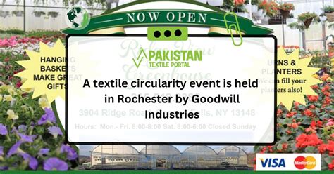A Textile Circularity Event Is Held In Rochester By Goodwill Industries