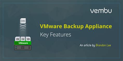 VMware Backup Appliance Key Features BDRSuite