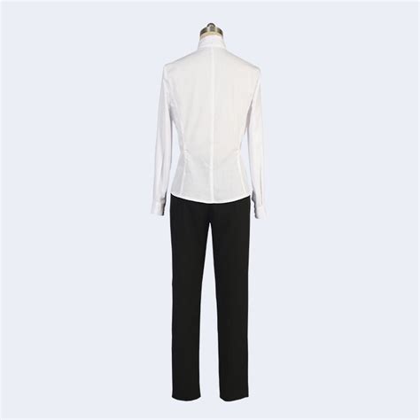 Persona 5 P5 Yusuke Kitagawa Cosplay Costume White Shirt Suit Sakuracos