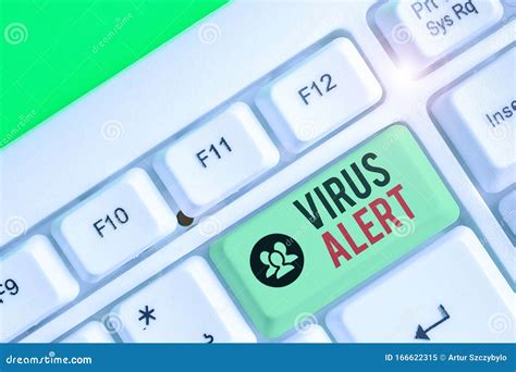 Text Sign Showing Virus Alert Conceptual Photo Message Warning Of A Nonexistent Computer Virus