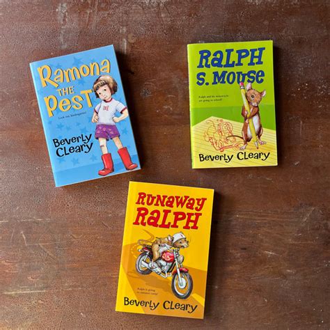 Beverly Cleary Book Set Ramona The Pest Ralph S Mouse And Runaway R