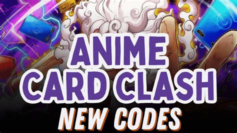 Anime Card Clash Codes December 2025