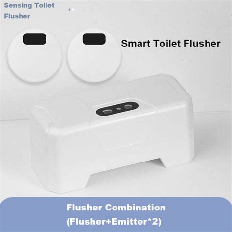 Non Contact Smart Toilets Flush Sensor Button Infrared Induction Toilets Sensor Flushers