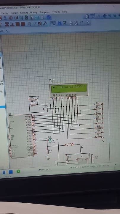8051microcontroller 20x2 Lcd Programming Youtube