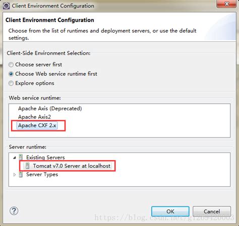 Eclipse下web Service开发（eclipse Apache Tomcat Apache Cfx）eclipse Java Webservice Cxf Jdk 16