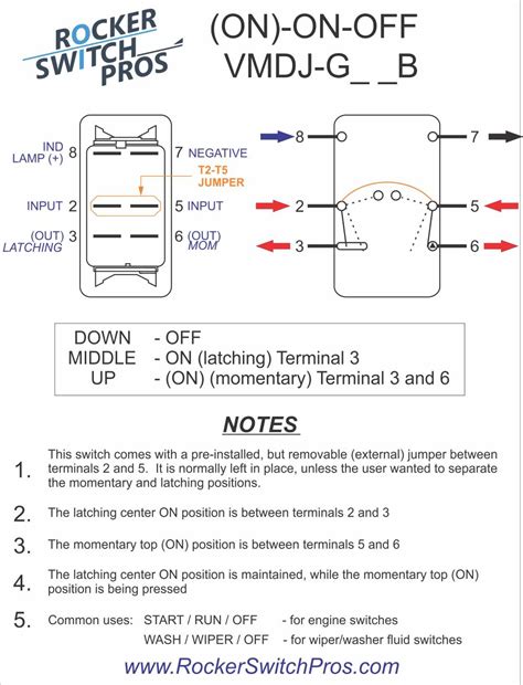 Understanding The Pin Rocker Switch Wiring Diagram Moo Wiring