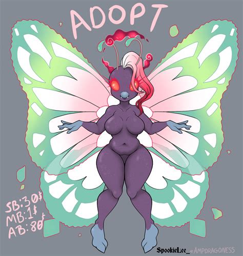 Rule 34 2d Ampdragoness Anthro Bug Bug Girl Butterfree Female Female Focus Female Only