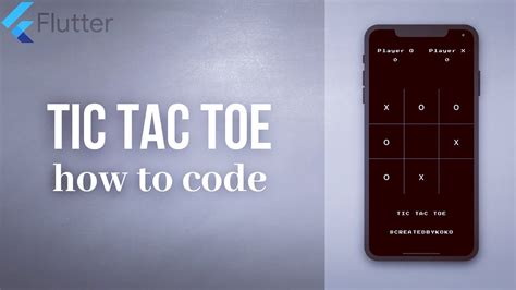 tic tac toe 4 flutter youtube