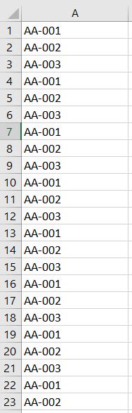 Quickly Create And Insert Unique Sequential Numbers In Excel