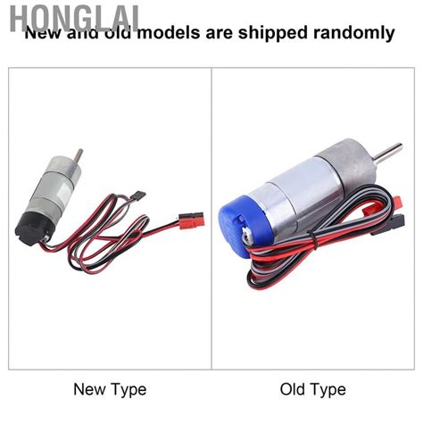 Honglai 12V DC Brushed Encoder เครองยนต 100rpm เหมาะสำหรบชนสวนหนยนต Tetrixrobotics