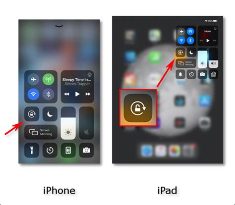 How To Lock Your Iphone Or Ipads Screen Orientation
