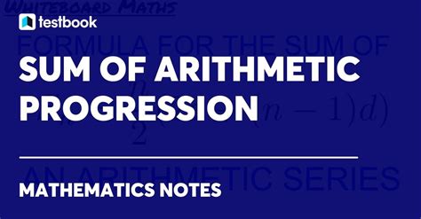 arithmetic summation formulas