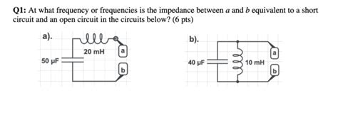 Short Vs Open Circuit Is That Correct Physics Forums