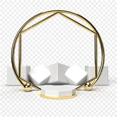 3d 일러스트 렌더링 연단 단계 스탠드와 골드 Podrtal 라인 우주 우주 디스플레이 빈 Png 일러스트 및 Psd 이미지 무료 다운로드 Pngtree