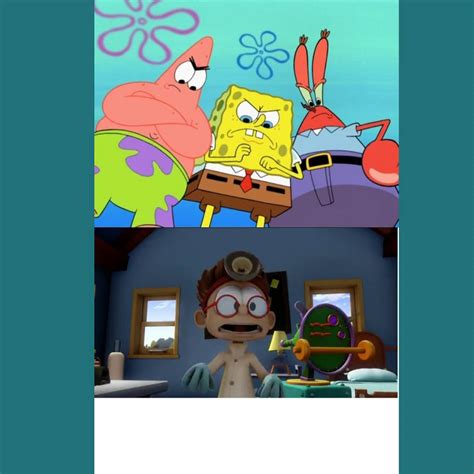 Spongebob Patrick And Mr Krabs Angry At Nathan By Comedyyeshorrorno On Deviantart