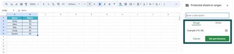Protect Sheet In Google Sheets Definition How To Protect