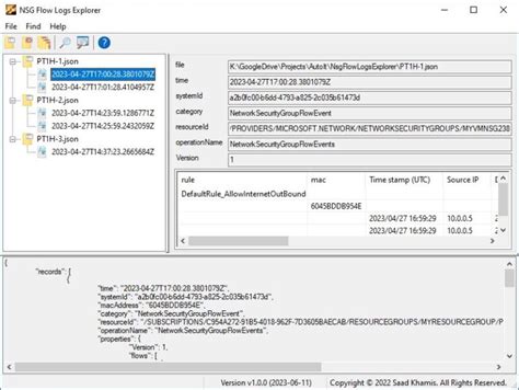 Azure NSG Flow Logs Explorer Saad Khamis