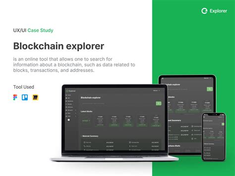 Blockchain Explorer Figma