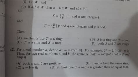 need help with q 42 also what is the max function if it is a function r maths