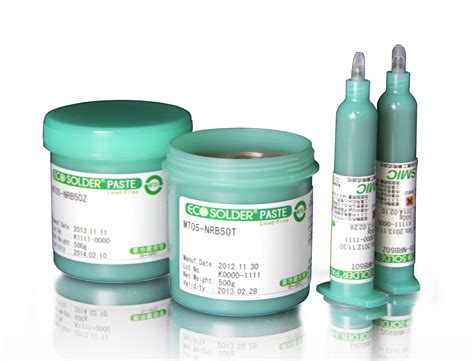 Solder Paste Solder Connection Leaded And Lead Free