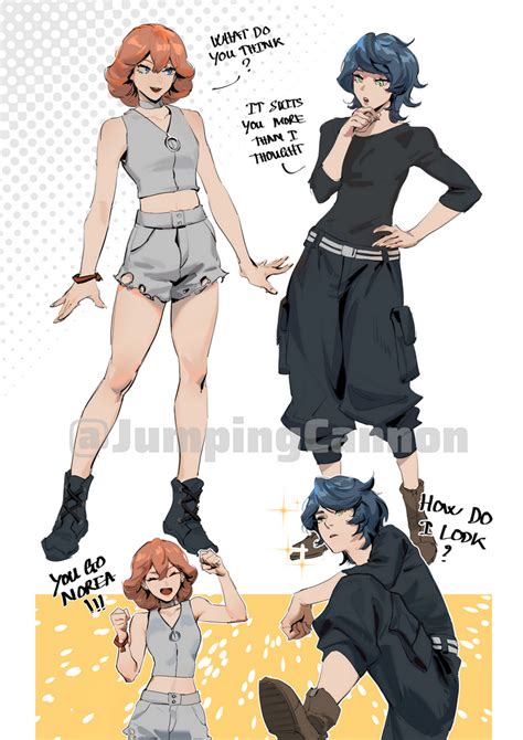 Norea Du Noc And Sophie Pulone Gundam And 1 More Drawn By