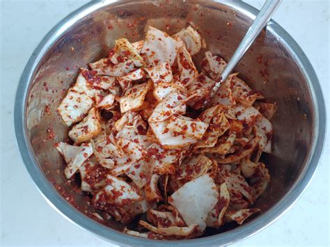 양배추김치 양배추겉절이 레시피