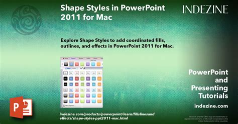 Shape Styles In PowerPoint 2011 For Mac