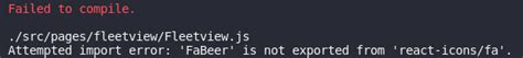 Import Error Issue React Icons React Icons Github