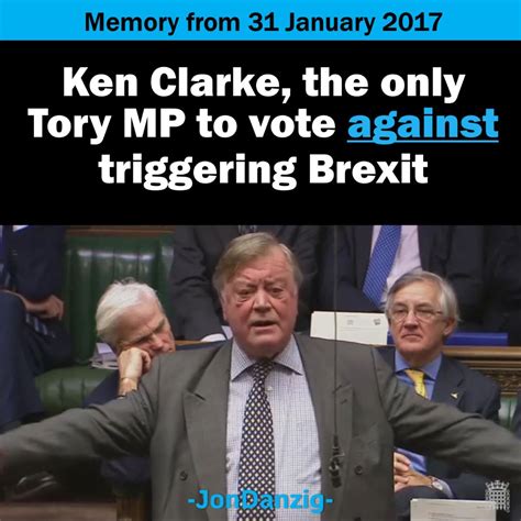 Ken Clarke The Only Tory Mp To Vote Against Triggering Brexit West Country Voices