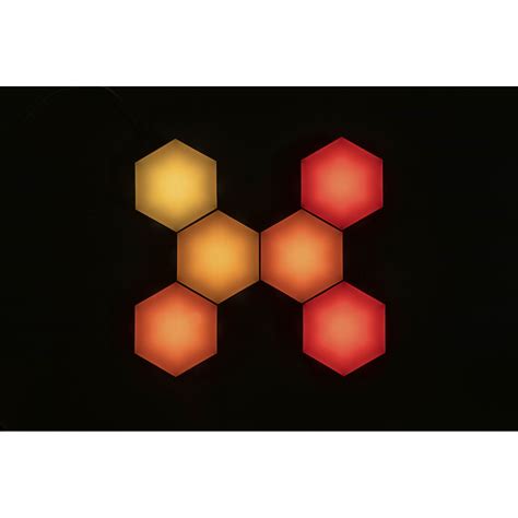 Smart Rgb Led Hex Panel Kit 6 Pack Jaycar Australia