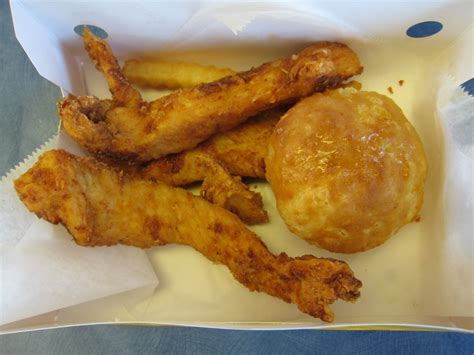 Review Churchs Chicken Spicier Spicy Chicken Tender Strips Brand