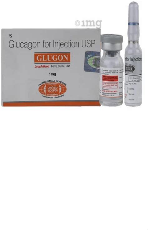 Glugon Glucagon 1mg Injection Packaging Size 1x1 Ml Vial At ₹ 1015 Vial In Nagpur