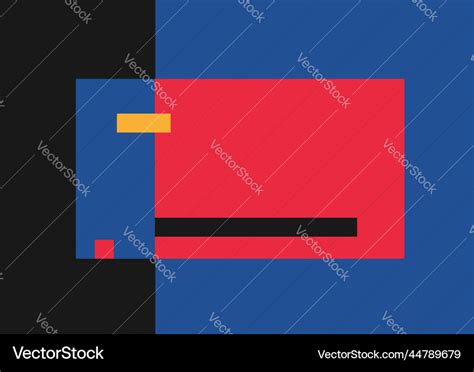 Modern Rectangular Pattern Royalty Free Vector Image