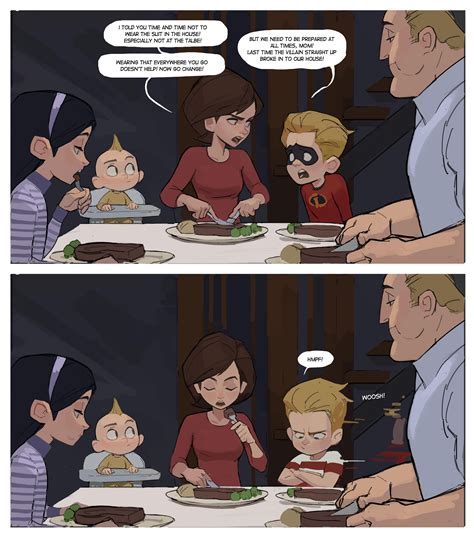 helen parr violet parr bob parr dash parr and jack jack parr the