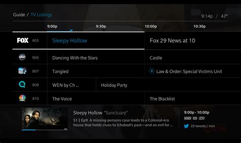 Xfinity X1 Guide