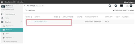 通过MindConnect IoT Extension集成 MQTT Developer Documentation