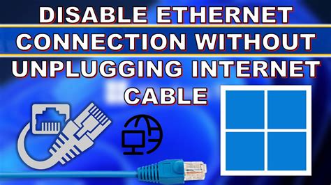 How To Turn Off Ethernet Connection YouTube