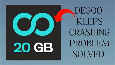 how to solve degoo app keeps crashing problem rsha26 solutions youtube