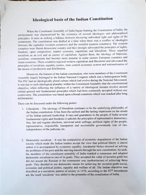 Ideological Basis Of The Indian Const Pdf