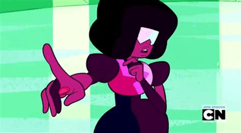 Garnet Pointing Her Finger 